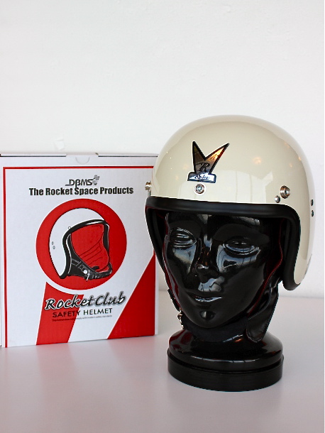 BRIT Style Hemet【ROCKET CLUB】 -WHITE-: D.Lewis